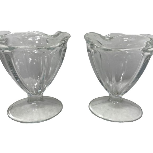 Anchor Hocking | Dining | Anchor Hocking Clear Tulip Sherbet Sundae ...